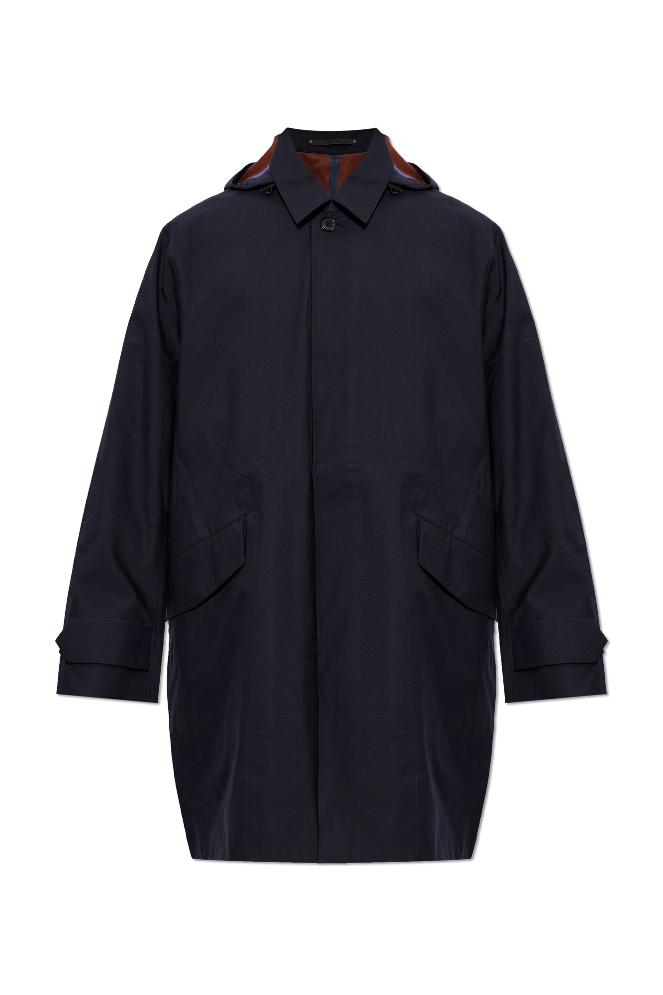 PAUL SMITH Paul Smith Wool Coat with Detachable Hood